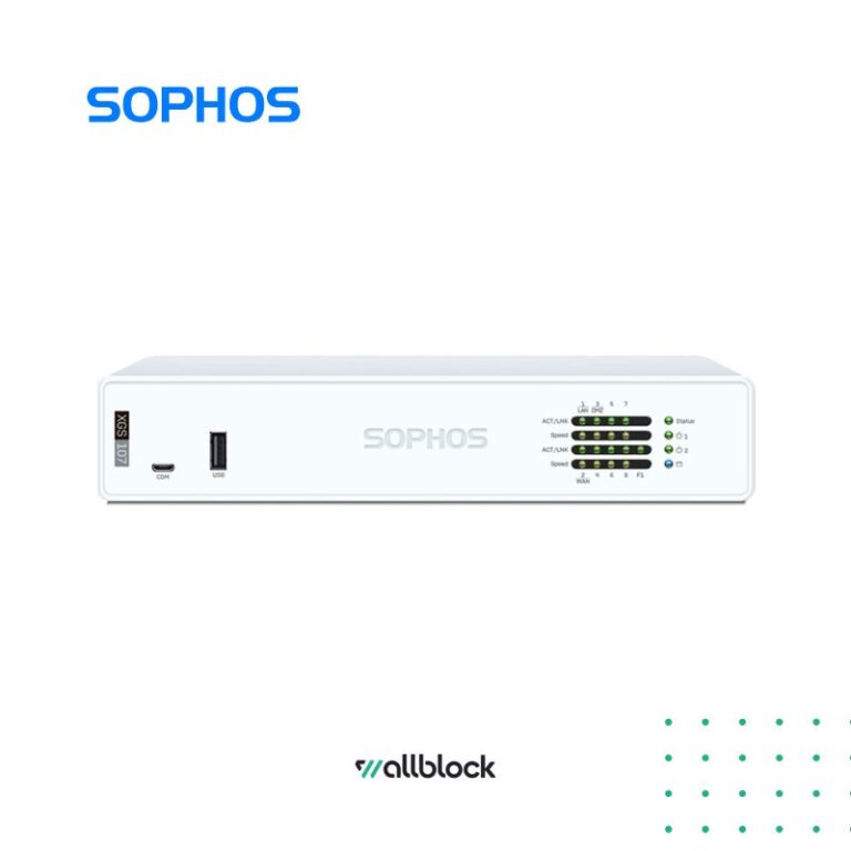 Sophos XGS 107 - Wallblock Technology