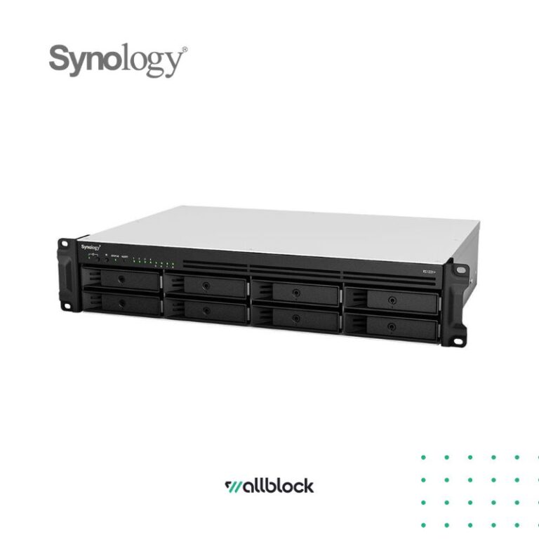 Synology RS1221RP+ Rack Station 8-bay 2.2 GHz 4GB RAM Redundant Power ...